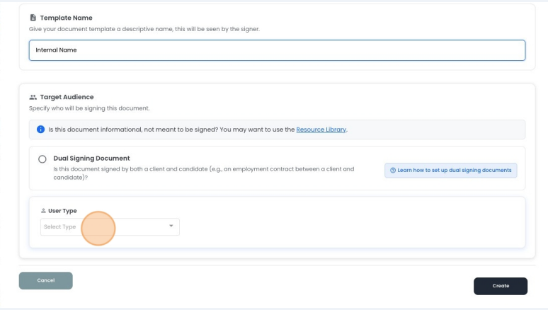 How to create a Document Template (signable document). Add Fillable Fields.